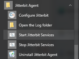 Jitterbit private agent troubleshooting
